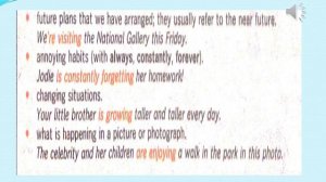 English primary 6 present continuous