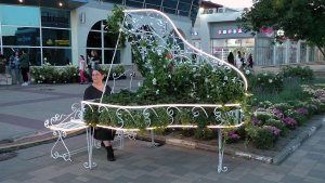 Фестиваль "Белгород в цвету". Белгородский Арбат 02.09.2022 днём.