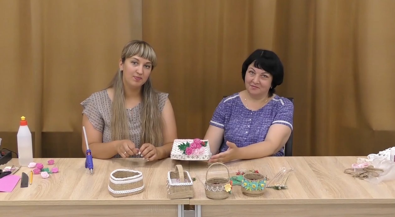 #ЦНТИРLive: "Корзинка для мелочей" - мастер-класс