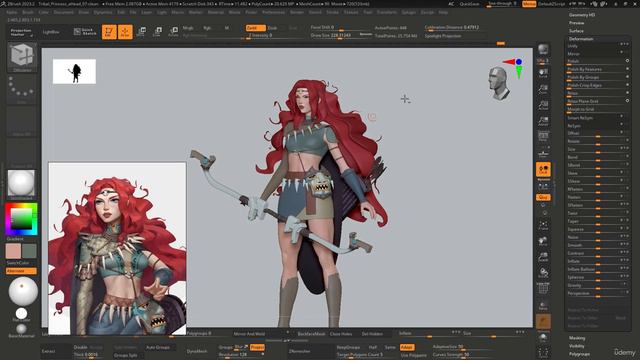 7. Working On Shoulder Armor