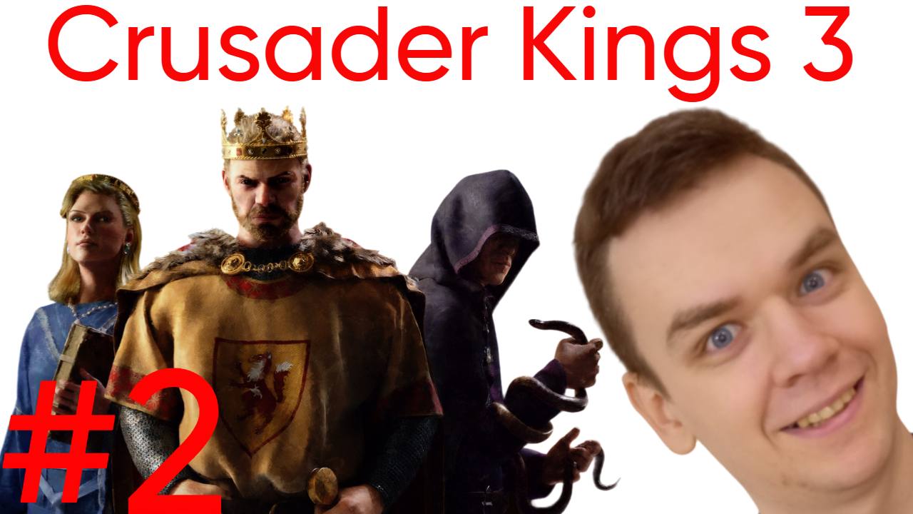 Crusader Kings 3 прохождение. #2  Играем в шахматы, отдаем ребенка дяде на воспитание
