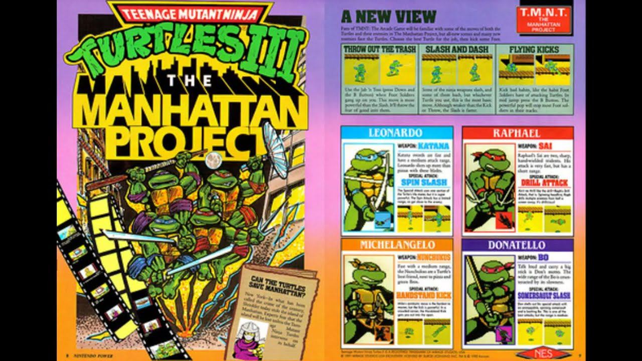 Teenage Mutant Ninja Turtles III   The Manhattan Project