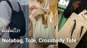 Обзор сумок Notabag_ Tote, Crossbody Tote и сумка-рюкзак