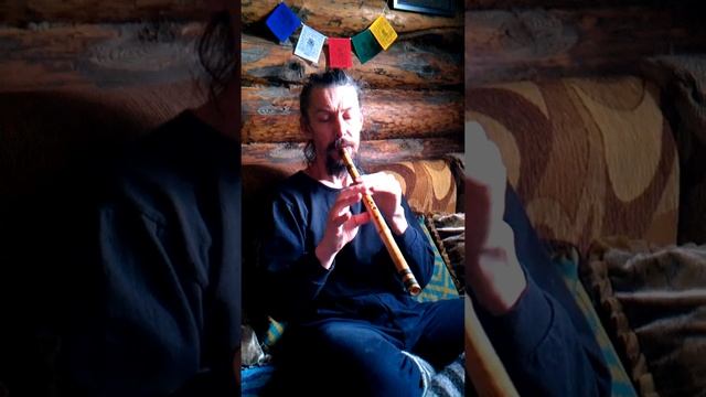Бамбуковая флейта сяо звонкая. Артикул 0112