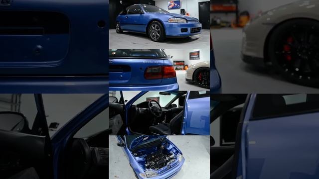 Insane custom Honda Civic SI ??