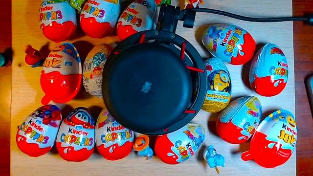 Kinder ASMR lollipops satisfying video relaxing Kinder Joy, Kinder ...