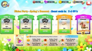 Begin level 6 Divine Party Spring's Renewal Castle Event-Dragon Mania Legends | Springtime Event