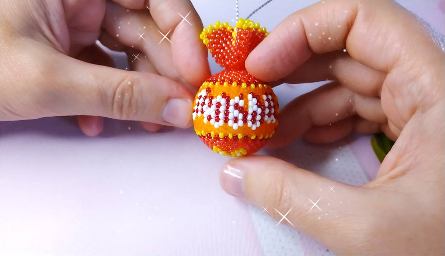 Мастер-класс Мешочек счастья "Любви". Часть 3-3