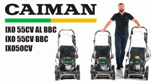 Газонокосилки бензиновые  с карданной передачей Caiman IXO 55CV AL BBC; IXO 55CV BBC и IXO 50CV