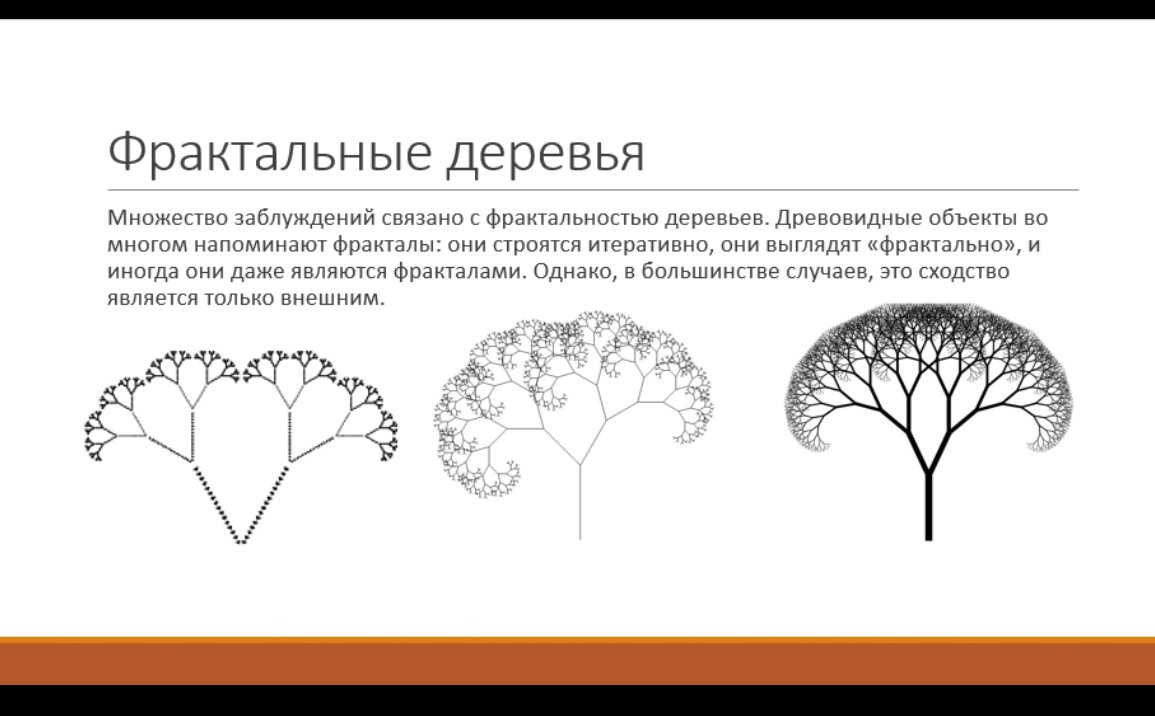Фрактальные деревья