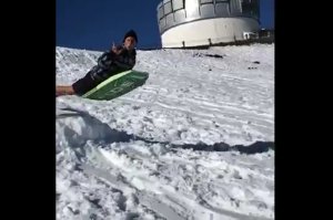 Закусил снежком