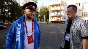 Машинист и блогер Михаил Бруер. На XV Слёте молодёжи РЖД || РЖД ТВ