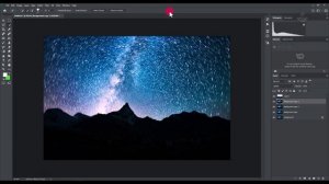 How to Star Trail Effect photoshop 2023