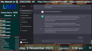 Chatting with an AI