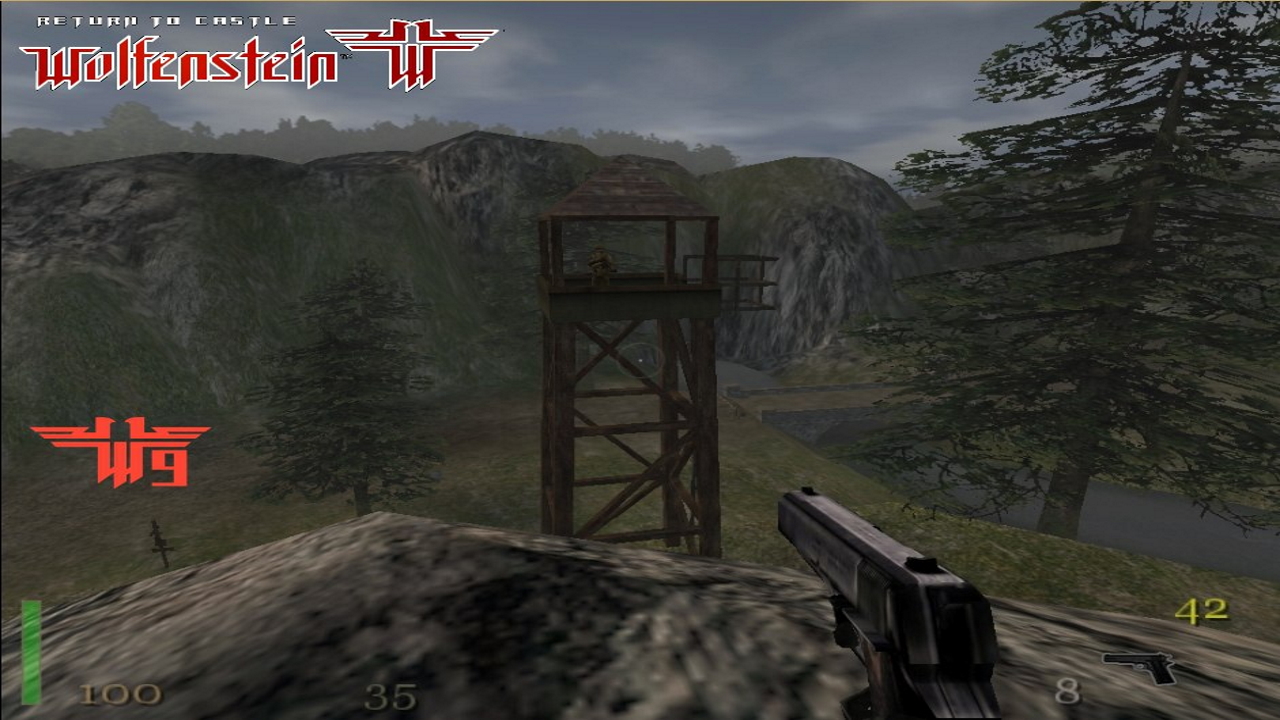 Возвращение в замок Wolfenstein. №9 - Без шума и пыли.