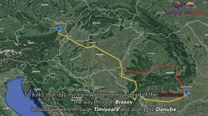 20hrs across Central Europe on a Romanian SLEEPING CAR - Euronight Dacia