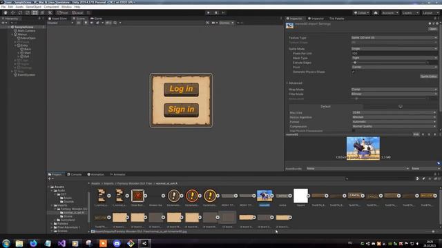 Unity - How To - Import sprite