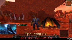 WOW Lich King.  Стрим № 1. Паладин начало!