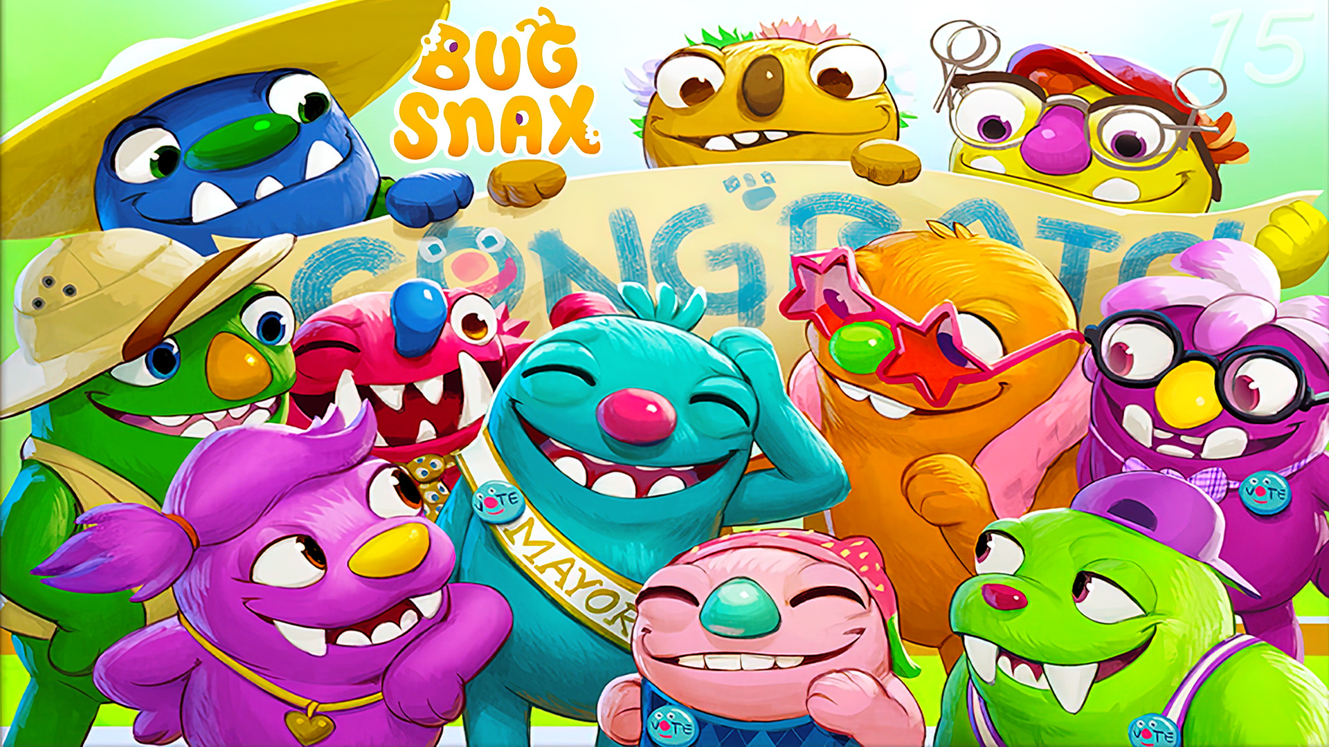 Отмечаем 3-летие канала в Хрумбурге – Bugsnax #15 (запись стрима)