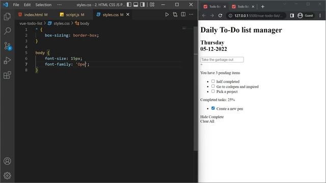 Build Todo List Manager in HTML CSS and JavaScript – смотреть онлайн ...