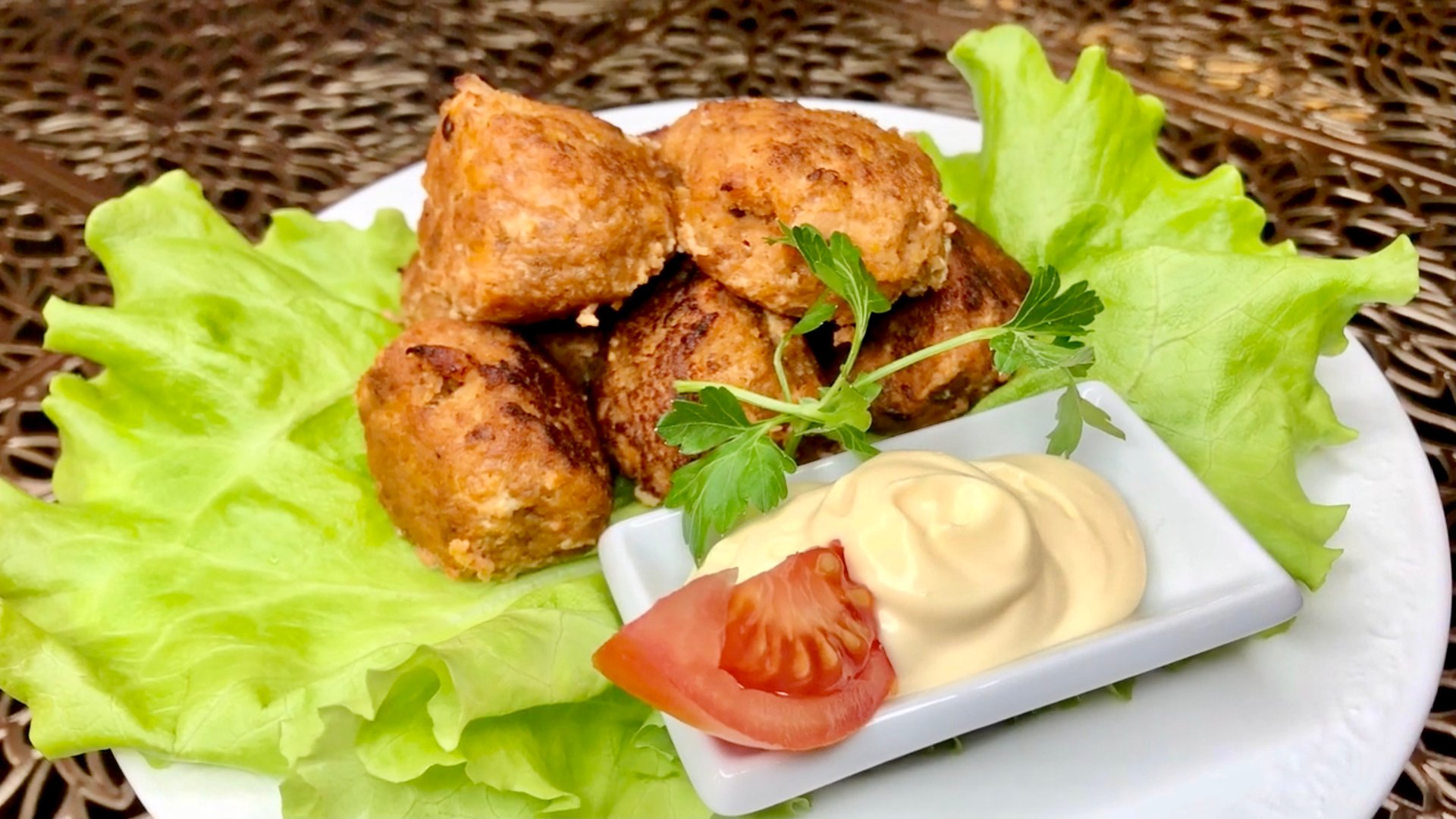 Рыбные тефтели с цедрой и яблоком ?