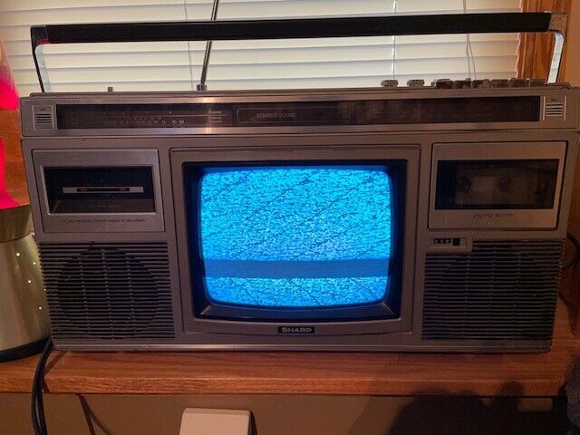 sharp tri-mate 2000 3M-95 Vintage Radio TV Boombox 1981 год выпуска и ...