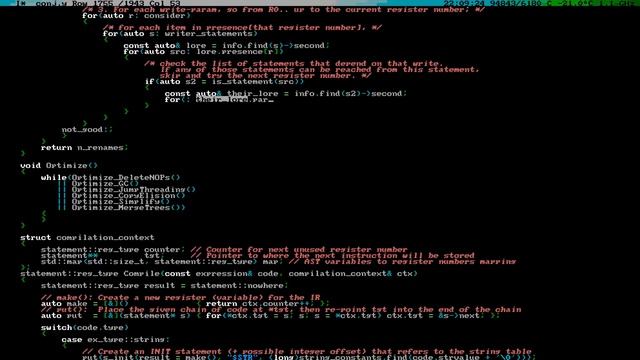 Create a Compiler part 4b of 5 — Preparing for code generator