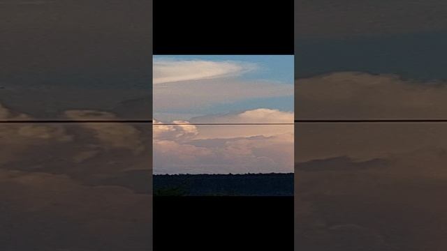 вечереет в городе, вот такие облака#shorts
