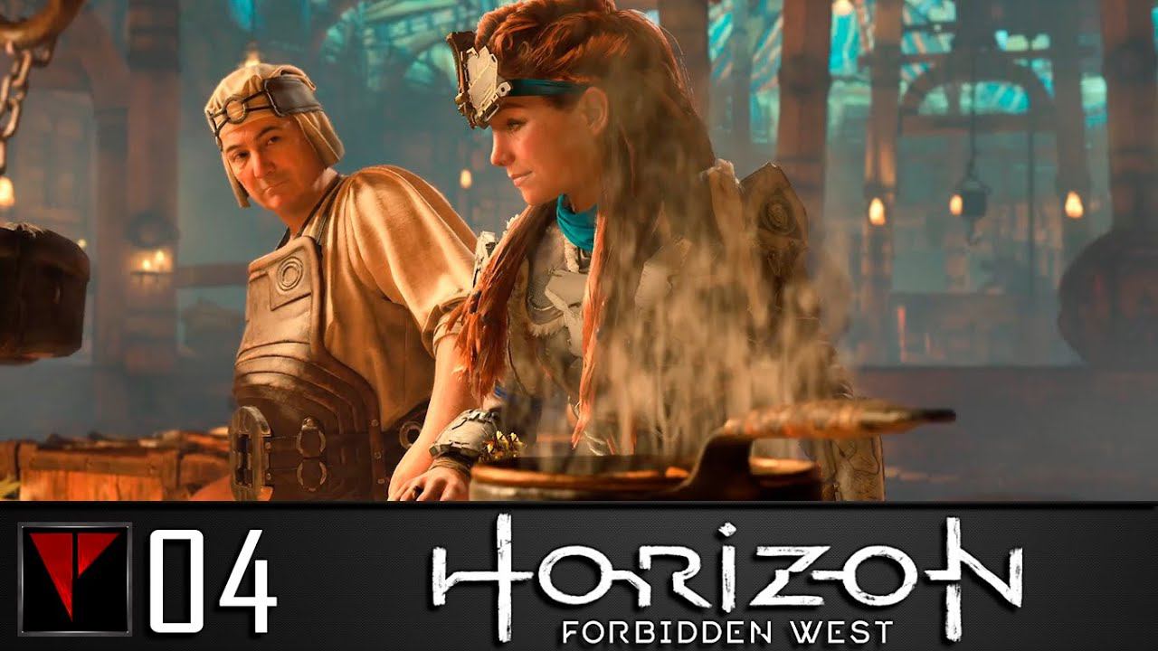 HORIZON Forbidden West #04 - Скрежет горы