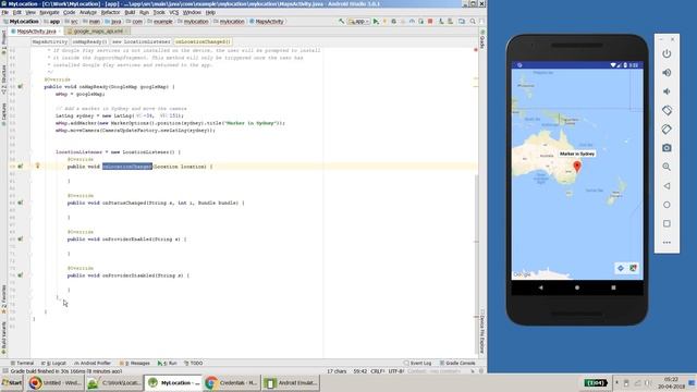 How to design a location tracking App using GPS in Android Studio ...