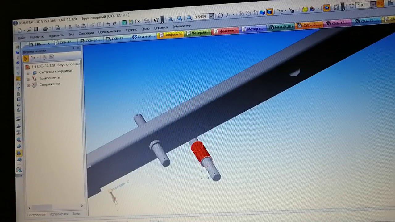 Сейчас поставим натяжники.
