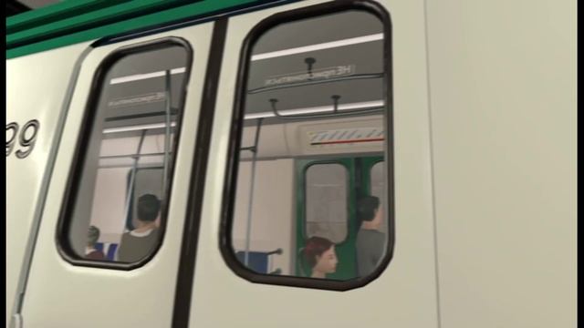 Метрострой с симплом на карте калининской линии