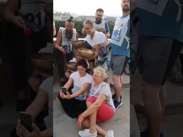 Поющие чаши на марофоне