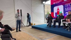 Юрий Поляков. Презентация сборника «Позывной - Победа!». Красная площадь 3 июля 2023 год.