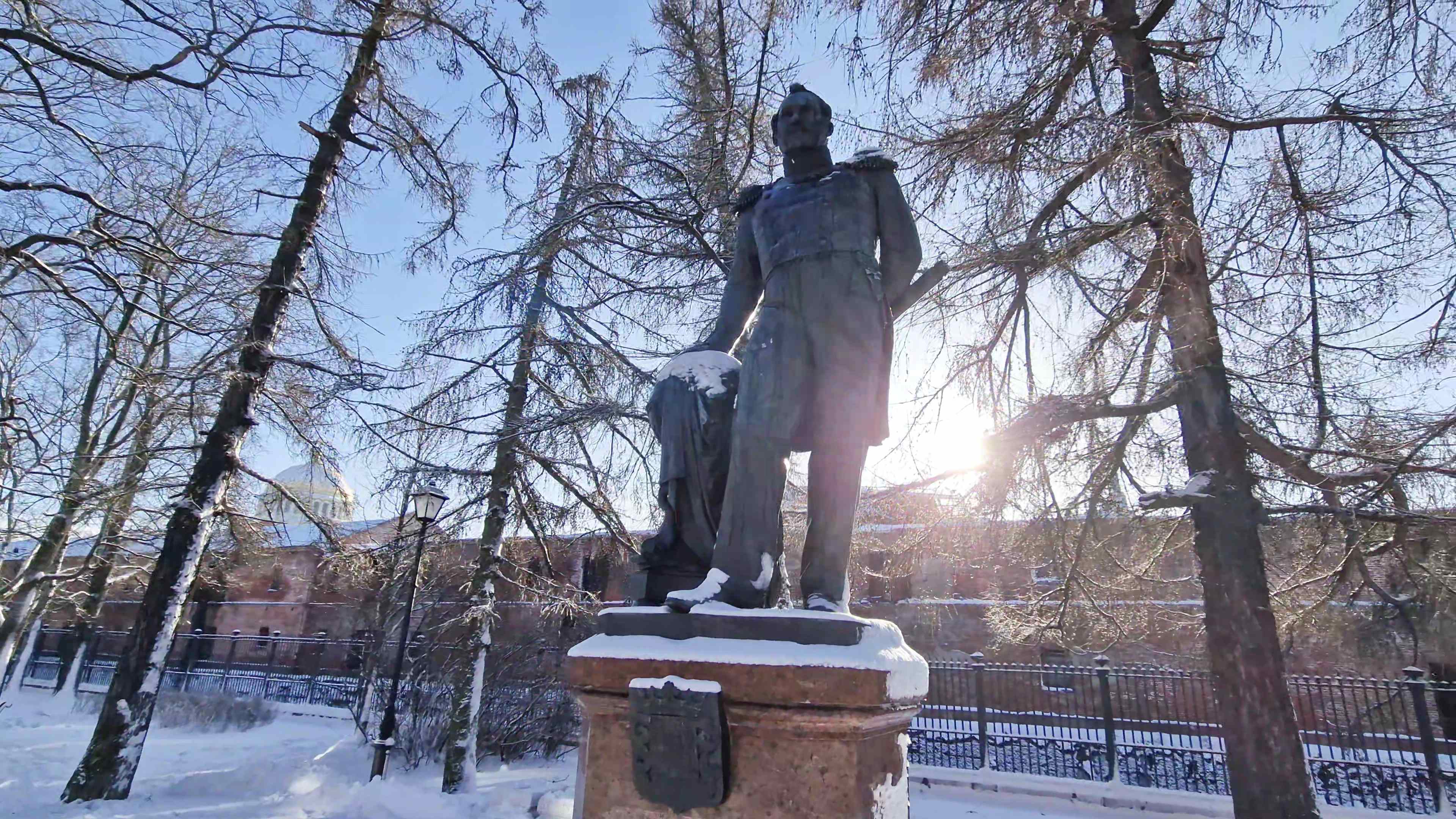 Советский парк в Кронштадте