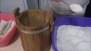 Засолка САЛА в КАДКЕ из дуба по-деревенски.