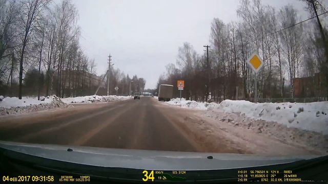 Наши дороги. DATAKAM G5  Трасса г.Палех