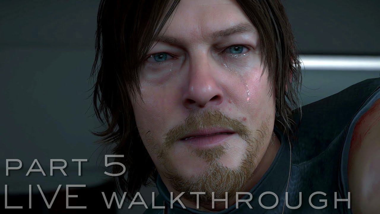 Death Stranding Прохождение LIVE Часть 5 "В Открытый мир!"