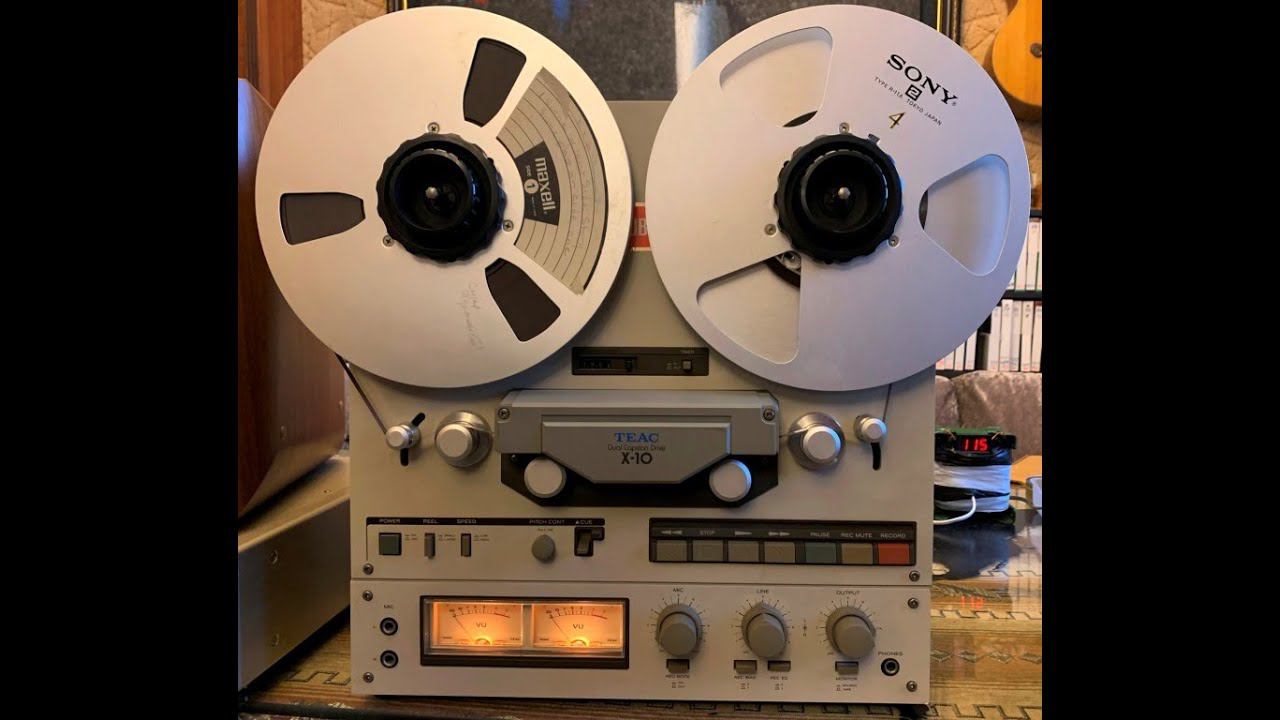 Демонстрация магнитофона Teac X-10