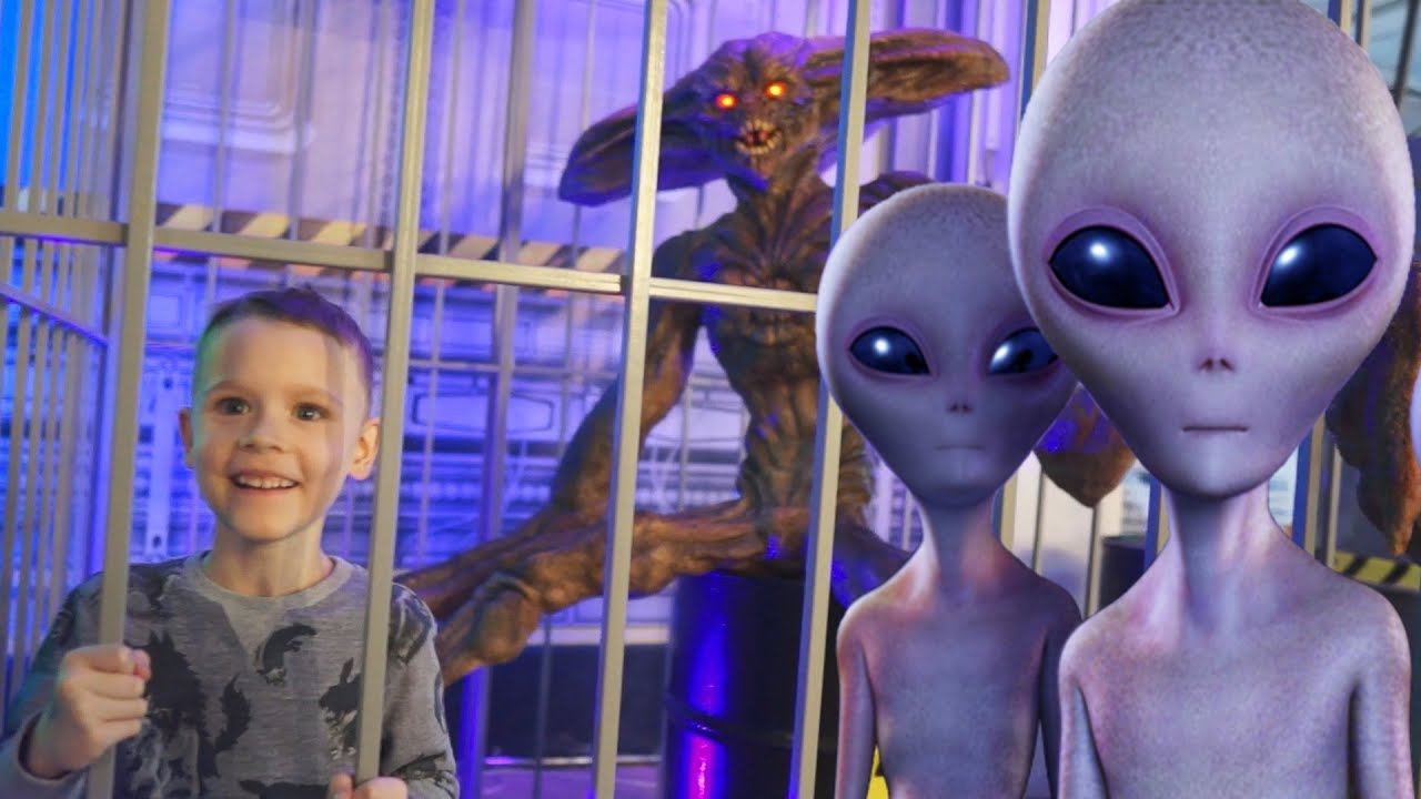 An alien base in real life! - смотреть видео онлайн от «Max Show for ...
