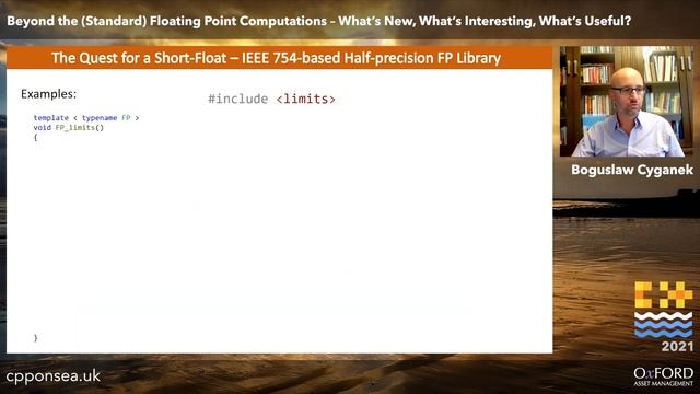 Beyond the Floating Point Computations - What’s New, What’s Useful_ - Boguslaw Cyganek - C++ on Sea