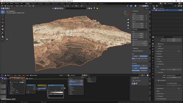 Blender 4. 0- Environments Crash Course for Beginners - Alaa Eddine ZAIR_5 (video-converter.com)