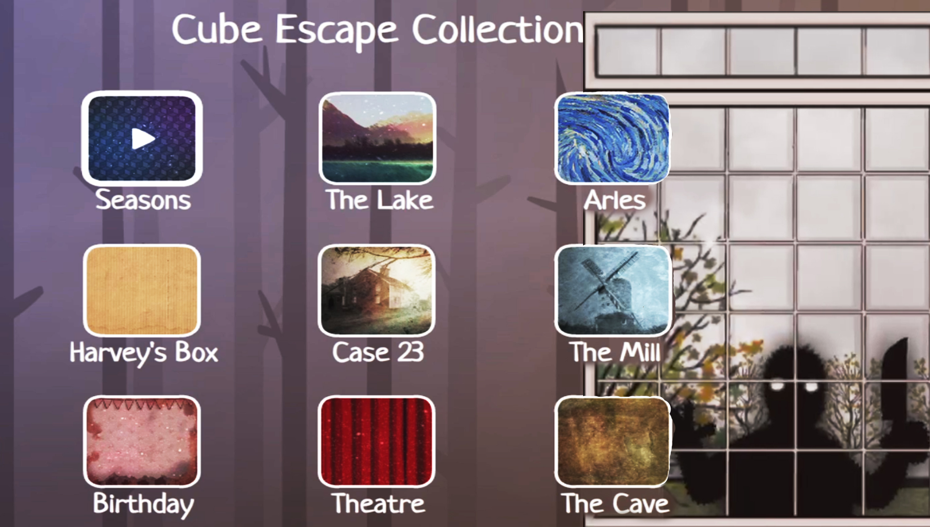 НАЧАЛО НАЧАЛ ВСЕЙ СЕРИИ РАСТИ ЛЕЙК ◈ Cube Escape Collection