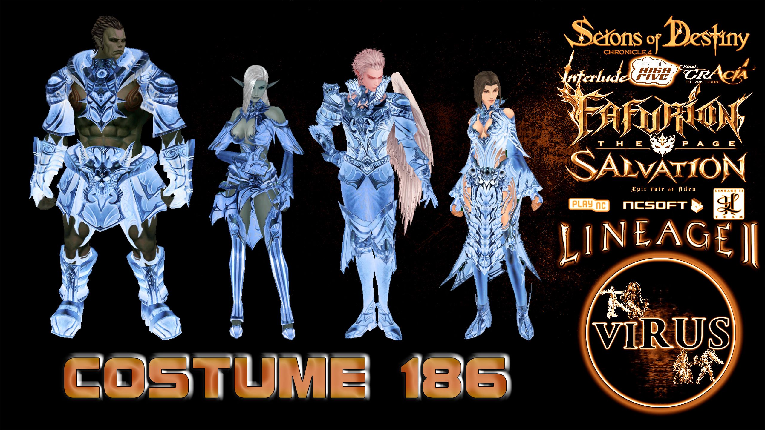 New Costumes. 186. LINEAGE II. Any Chronicles ◄√i®uS►