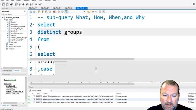 Python Basics Tutorial Our SQL Journey Pt 13 What How When and Why Do I Need A SQL Subquery ...