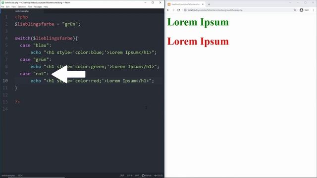 PHP Switch-Case | PHP Tutorial Deutsch – смотреть онлайн видео от PHP ...