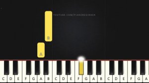 Rainbow - Sia | Beginner Piano Tutorial | Easy Piano
