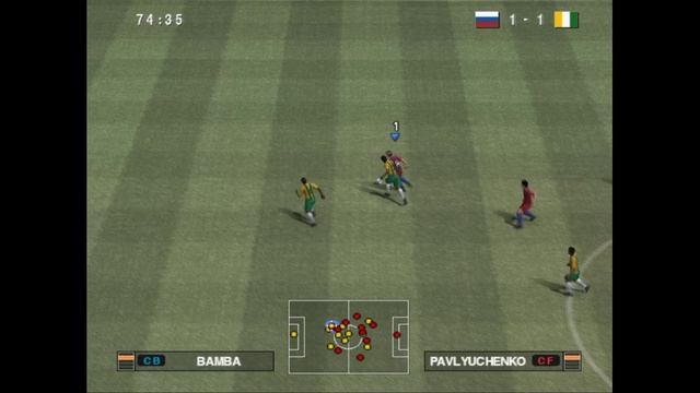 PES 2013 Россия-Кот д'Ивуар (Вспоминаем детство).mp4