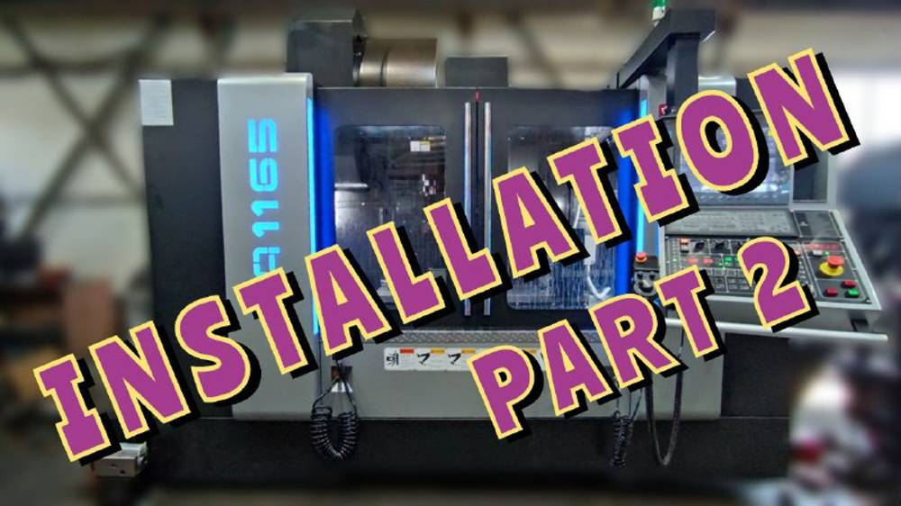 Монтаж и запуск фрезера с ЧПУ Fanuc. Часть 2