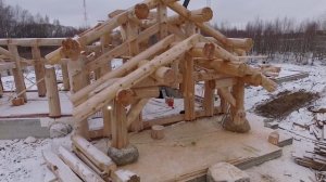Деревянный дом. Технология Post&Beam.